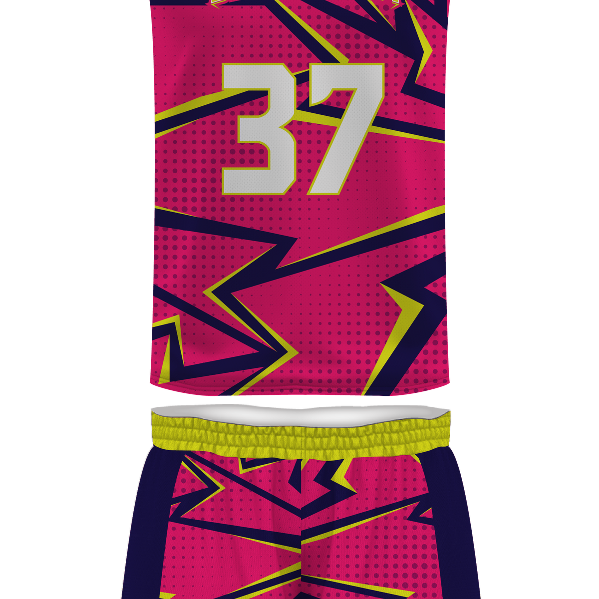 Custom Basketball Uniforms Design Code 204 – Branded Originals